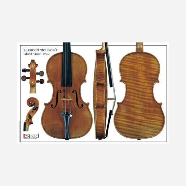 Antonio Stradivari 'Titian' violin 1715 poster - The Strad Shop