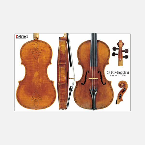 Antonio Stradivari 'Titian' violin 1715 poster - The Strad Shop