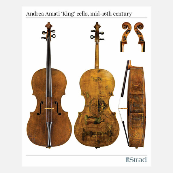 José Contreras violin 1767 poster - The Strad Shop