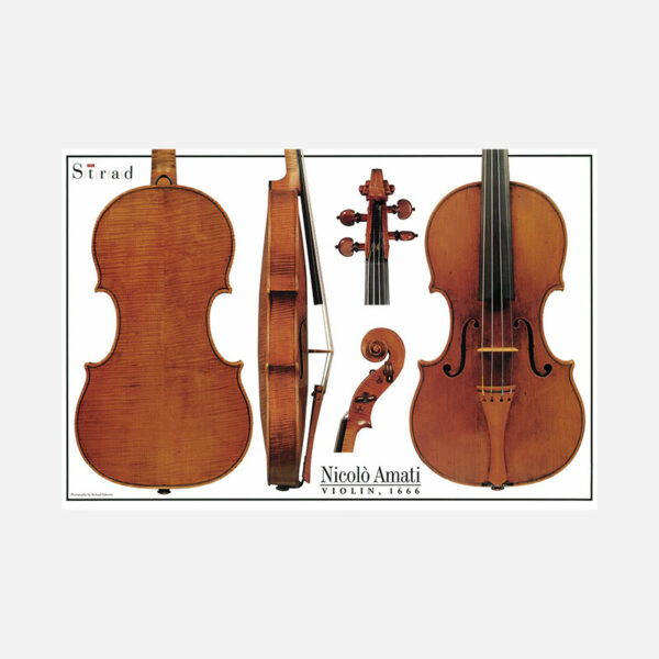 Nicolò Amati violin 1666 poster - The Strad Shop