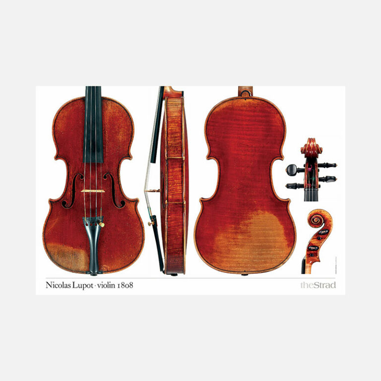 Antonio Stradivari 'Titian' violin 1715 poster - The Strad Shop