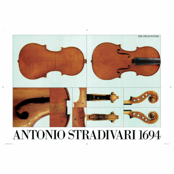 Antonio Stradivari 'Titian' violin 1715 poster - The Strad Shop